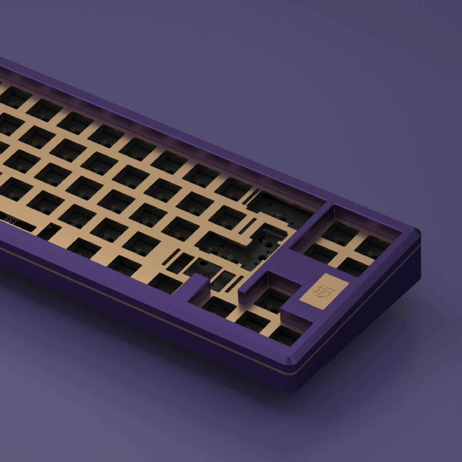 Saka 65% Keyboard Kit (Purple) | CandyKeys