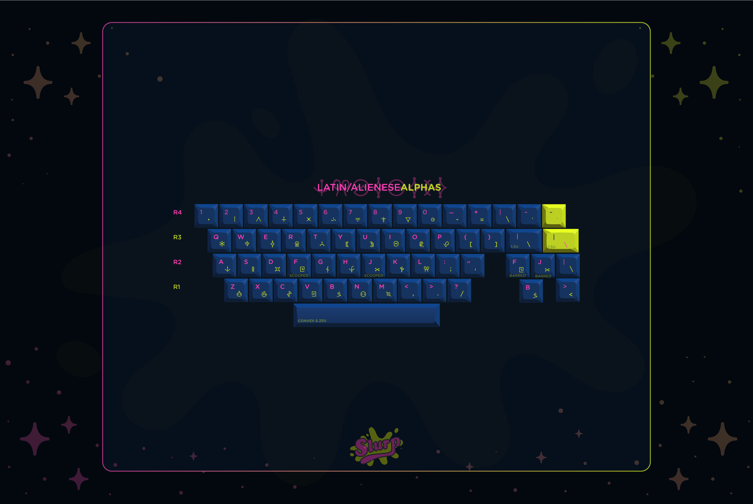 KAT Slurp Aliense Alphas Kit | CandyKeys